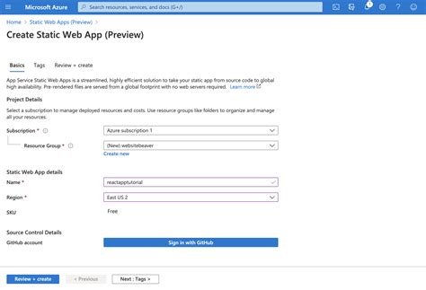 Deploy Create React App To Azure Static Web Apps