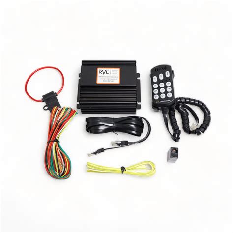 Rvl Commander™ Siren Amplifier With Lighting Control Pad 100 Watt Emergency Warning Siren