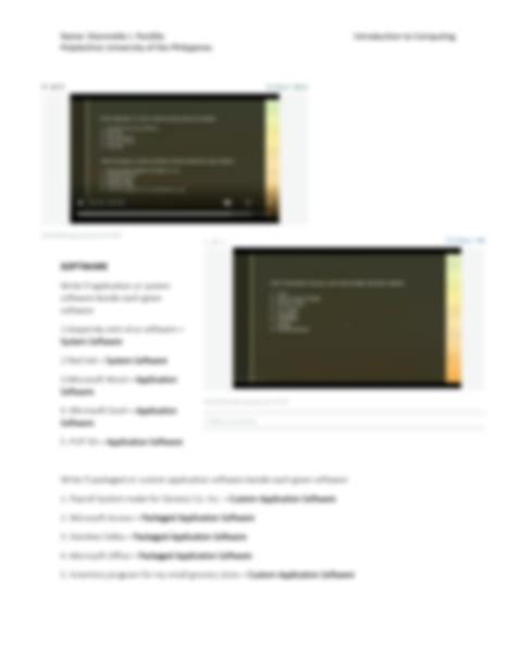 Solution Elements Of Computer System Notes Wexercises And Answer