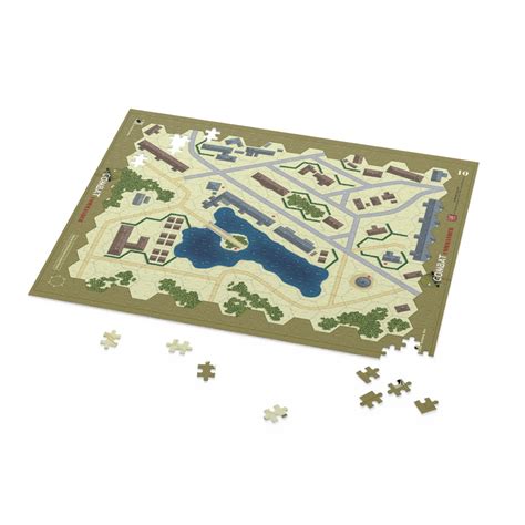 Combat Commander Map 10 500 Piece Puzzle Kj Etsy