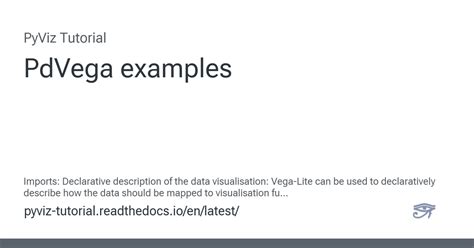 PdVega Examples PyViz Tutorial 24 1 0