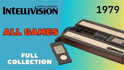 Intellivision All Games Collection Complete Mattel Intellivision