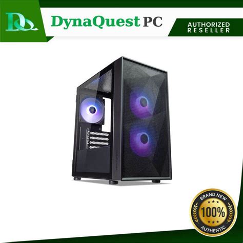 Tecware Forge M2 Argb Black Mesh Case 3x120mm Argb Fan Included Lazada Ph