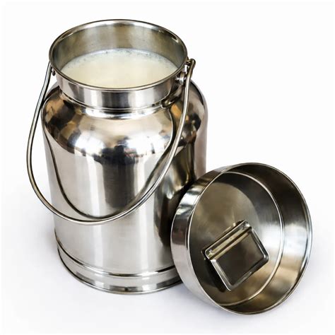 Godhan 5 Ltr Milk Container At ₹ 1000piece Stainless Steel Milk Cans