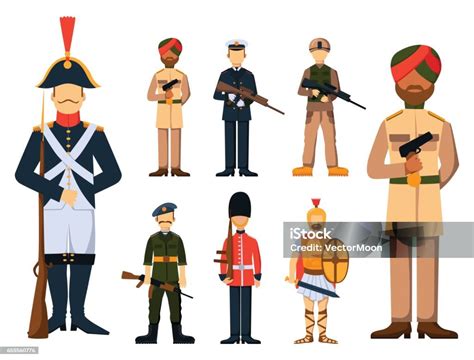 군사 군인 캐릭터 무기 기호 갑옷 남자 실루엣 힘 디자인 및 미국 전투기 탄약 해군 위장 기호 벡터 일러스트 레이 션 군대에