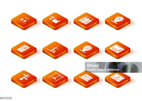 자동 관개 스프링클러 스마트 제어 농업 시스템 풍력 터빈 기술 위치 및 나무 및 계란 아이콘인 인큐베이터를 설정합니다 벡터 3차원 형태에 대한 스톡 벡터 아트 및 기타