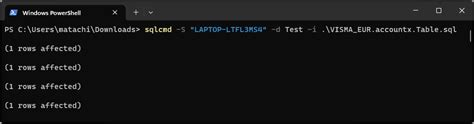 How Do I Import A Sql Data File Into Sql Server Stack Overflow