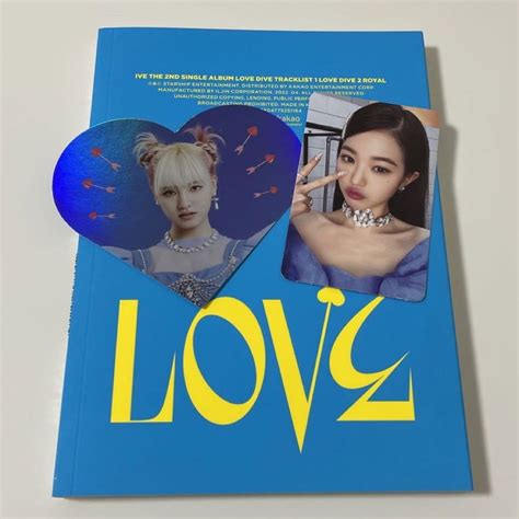Ive ウォニョン Lovedive アルバム トレカ メルカリ