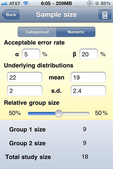 Sample Size Calculator