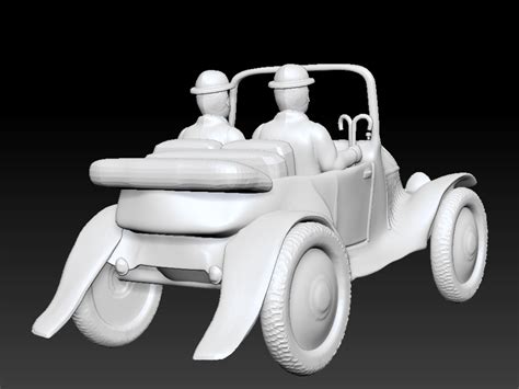 Stl File Dupont And Dupond Car Model For 3d Printing 🚗 ・model To Download And 3d Print・cults
