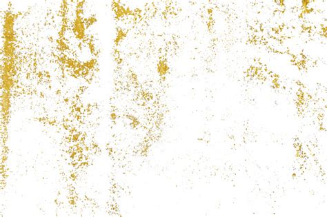 골드는 텍스처를 스플래시합니다 브러시 스트로크 디자인 요소입니다 균열 스커프 칩 얼룩 잉크 반점 라인의 그런지 황금 배경 패턴 0명에 대한 스톡 사진 및 기타 이미지
