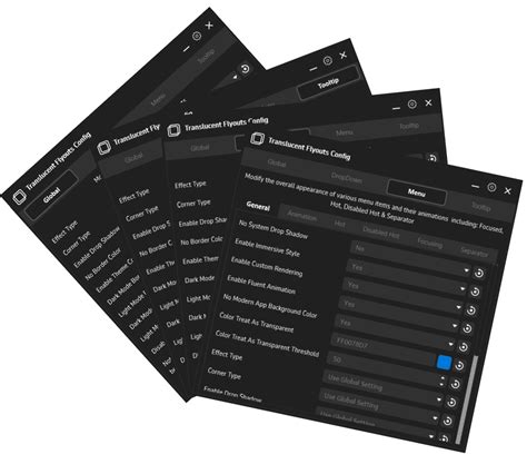 Windows32 Context Menu Customization Front End Rwindows