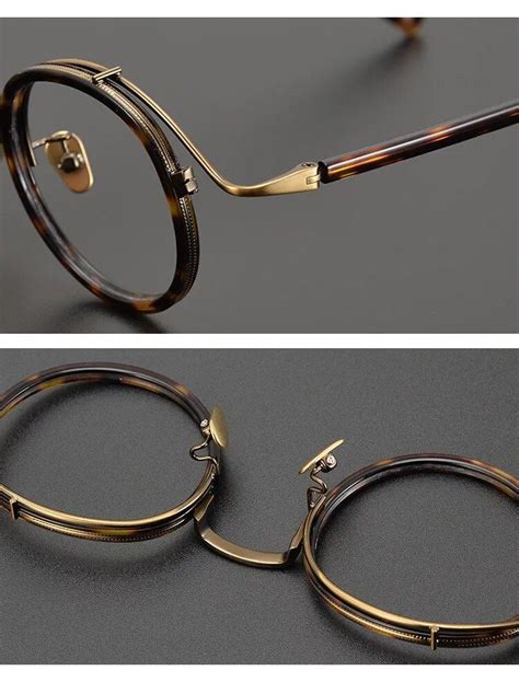 Hank Premium Series Vintage Acetate Round Glasses Frame Round Glasses