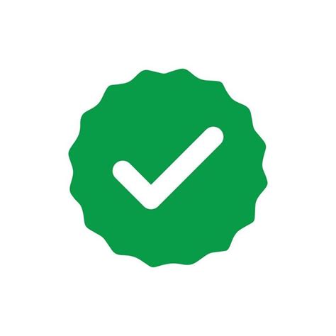 Download Check Mark Vector Verified Badge Icon