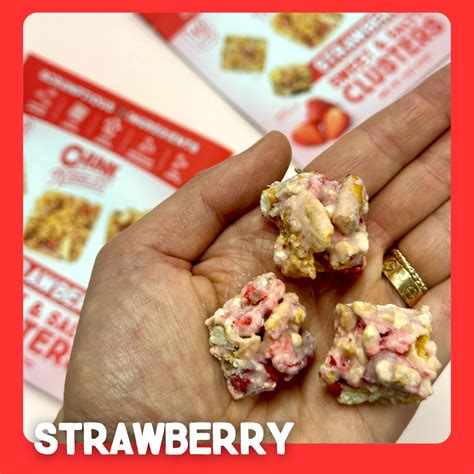 Strawberry Three Pack Chunk Nibbles