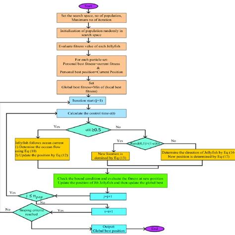 The Schematic Flow Chart For Jso Download Scientific Diagram