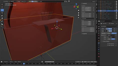 Why Is My Boolean Operation Not Working R Blenderhelp