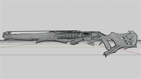 Duality Destiny 2 3d Model Rigged Cgtrader