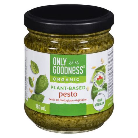 Only Goodness Pesto Basil Organic Vegan Save On Foods