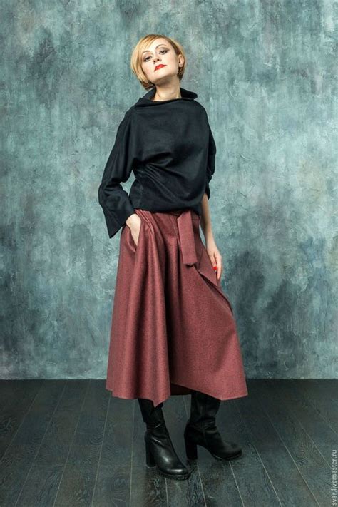 Юбка с карманом в интернет магазине на Ярмарке Мастеров Юбки Ставрополь доставка по России