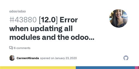 Error When Updating All Modules And The Odoo Studio Is Being Used Issue Odoo