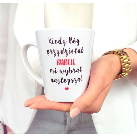 Kubek Latte Dla Babci Farrowdesign