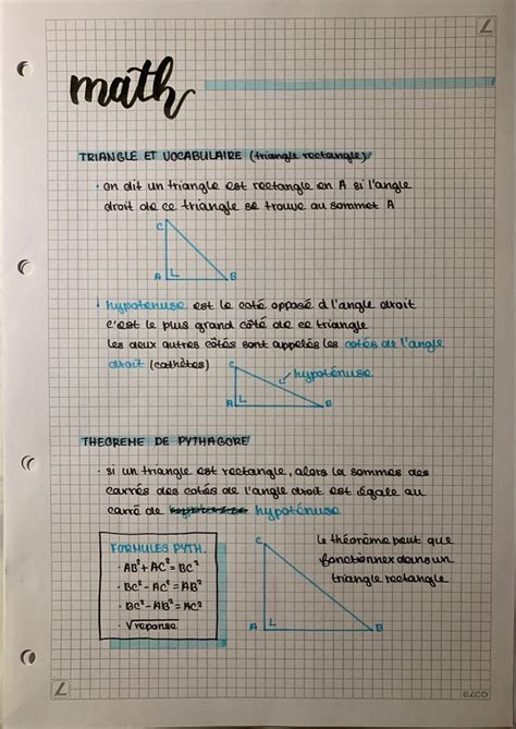 My Math Notes Artofit