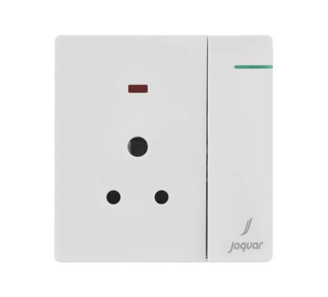 Three Pin Socket With Indicator And Big Switch