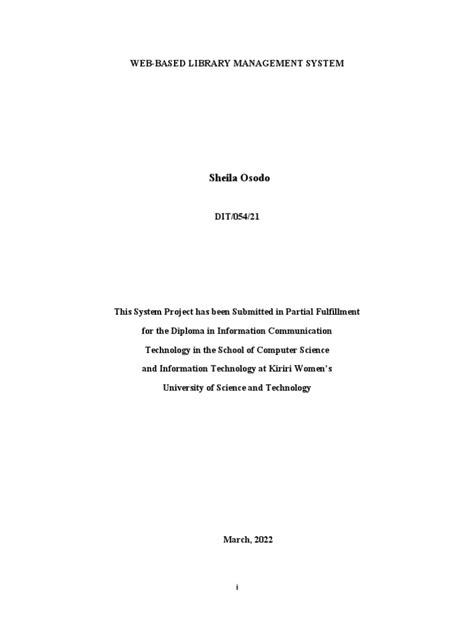 School Library Management System Pdf Libraries Books