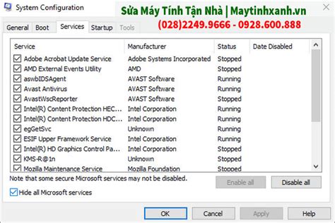 Hướng Dẫn Sửa Lỗi Unhandled Exception Has Occurred In Your Application