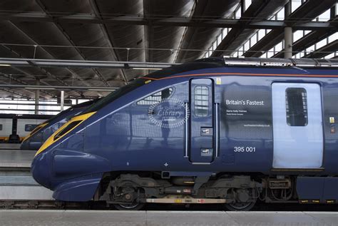 The Transport Library South East Trains Class 395 Javelins At St Pancras International March 2010