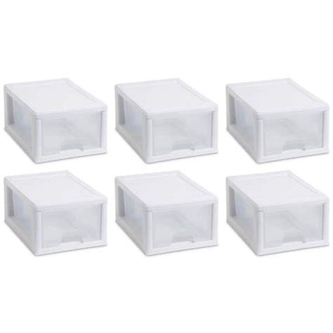 Sterilite Modular Stacking Storage Drawer Container Closet India Ubuy
