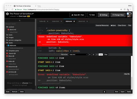 Logs And Errors In Codepen Projects Codepen Blog