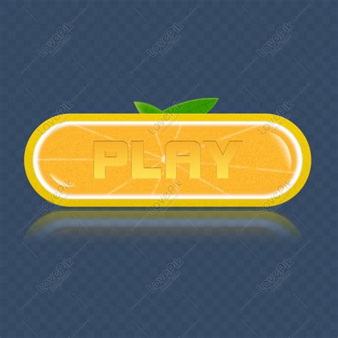 Hình ảnh Lemon Creative Ui Game Bắt đầu Nút Play PNG Miễn Phí Tải Về Lovepik