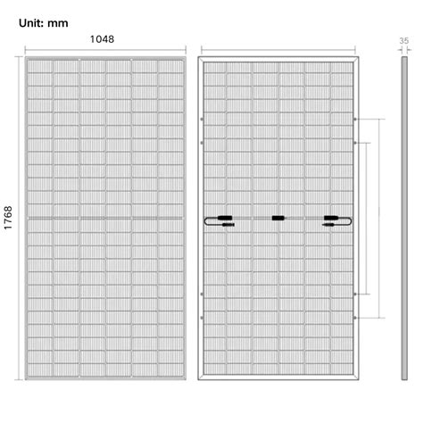 P Type Bifacial Monocrystalline Pv Module