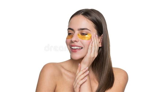 Vitamin Collagen Patch Beauty Skin Cosmetology Of Woman With Patch Natural Beauty Healthy