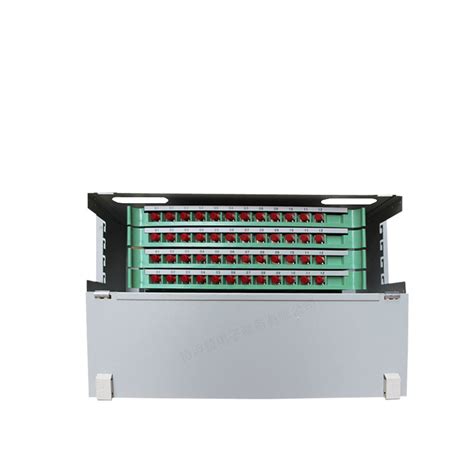 Cold Rolling Steel 48 Core Fc Fiber Optic Patch Panel Odf With Splice
