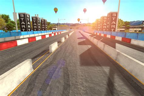 drag race track map mobile friendly car mobile unity3d 3d model cgtrader