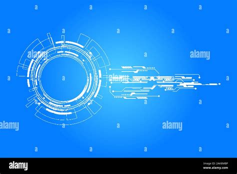 Abstract Technology Background With Various Technology Elements Hi Tech