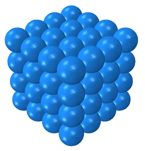 simple cubic crystal structure download scientific diagram