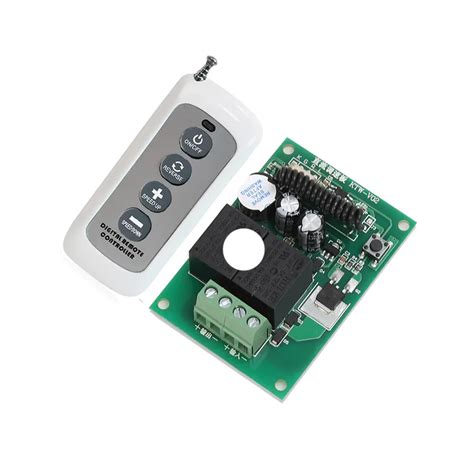 buy dc motor speed controller with remote control 12v 24v pwm stepless