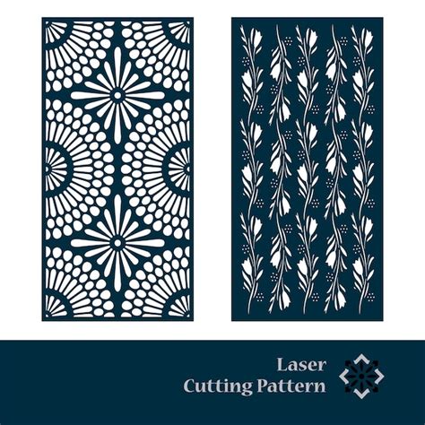 Premium Vector Laser And Cnc Cut Pattern Vector Template With