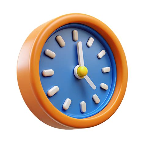 Vibrant Artistic Clock Analog Showing 12 Oclock Original 59615016 Png