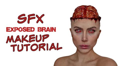 Sfx Makeup Tutorial Zombie Brain Taylor Bee Youtube In 2025 Sfx