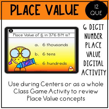 Fall Place Value Powerpoint Digital Practice Game Slides With Word Expanded Form