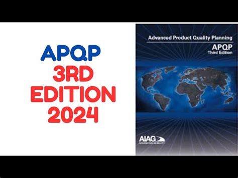 Aiag Apqp Apqp Advanced Product Quality Planning In Consonance