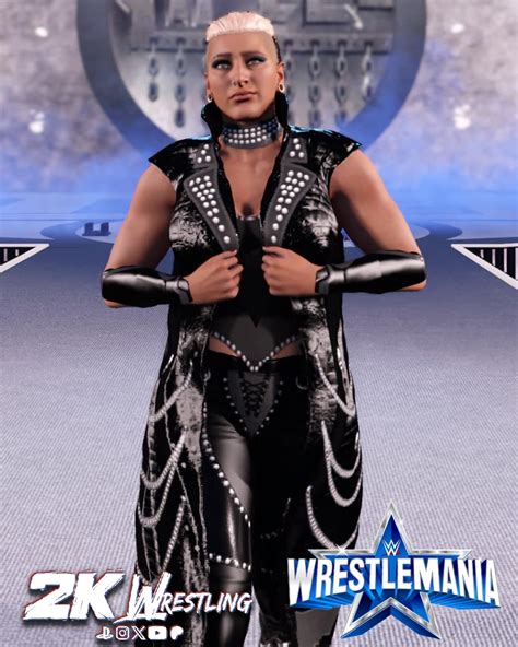 2kwrestling Road To Wrestlemania Rhea Ripley Wrestlemania 38 Gear