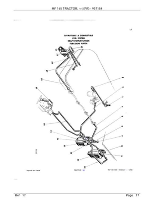 Massey Ferguson 165 Parts Diagram