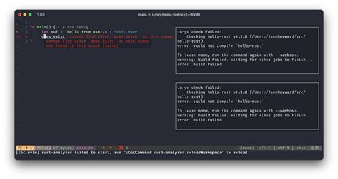 Compile Errors On Startup Cause A Cycle Of Error Messages · Issue 699 · Fannheywardcoc Rust