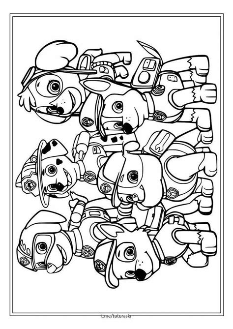 Зума Разукрашки 69 фото